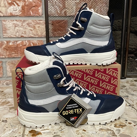 Vans | Shoes | Vans Ultrarange Exo Hi Dress Blue High Rise Mte | Poshmark